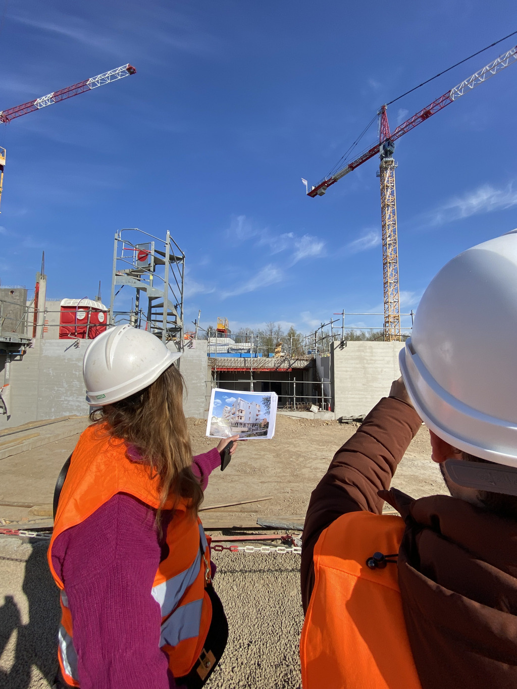 Visit Rout Lëns: The first open house on the construction site | IKO ...